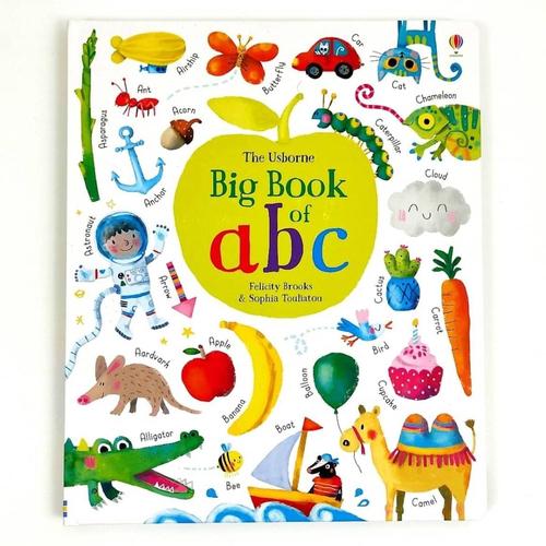 Jual (Original) Usborne big book of abc, belajar huruf alphabet ...