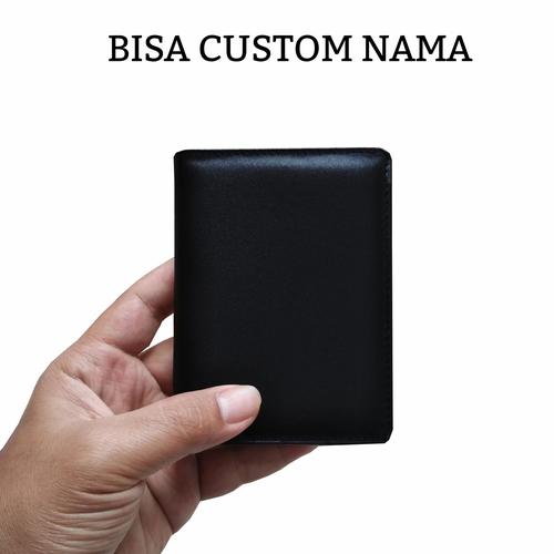 Jual dompet lipat kulit pria asli original vertikal berdiri bergaransi ...