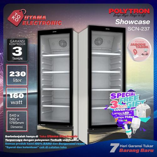 Jual SHOWCASE POLYTRON JUMBO SCN 237 ANTI FOGGING 261 LITER GARANSI ...