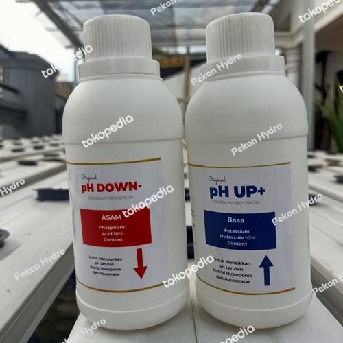 Jual pH UP dan pH DOWN Hidroponik Aquaponik Aquascape - 250ml Food Grade - Kota Bandar Lampung ...