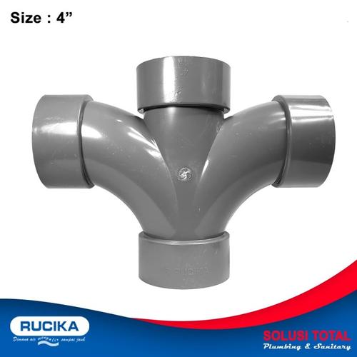 Jual DOUBLE TY D 4 Inch Large Radius Double Tee 4" Rucika - Jakarta ...
