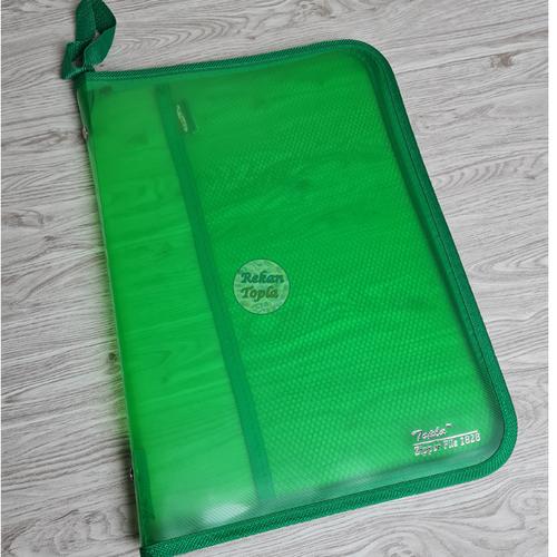 Jual Map Zipper F4 Berwarna / Map Reseleting Folio /Zipper File Warna ...