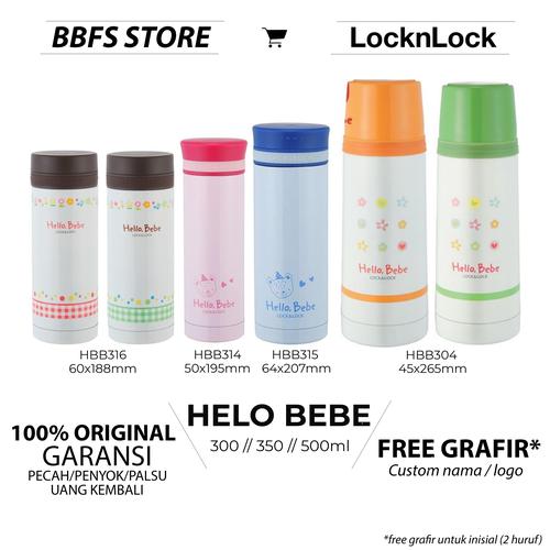 Jual lock n lock hot cool vaccum tumbler hello bebe 300 ml 300ml - Kota ...
