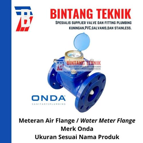 Promo Meteran Air Flange 8" Inch Onda Cicil 0% 3x - Jakarta Barat ...