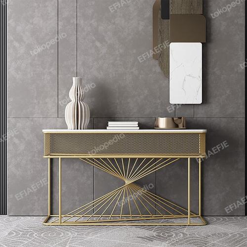 Jual console table, meja konsole modern besi gold - Kab. Jepara ...