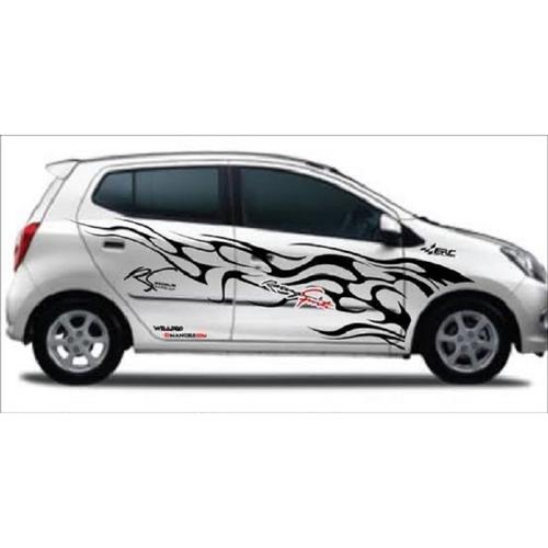 Jual stiker mobil modif racing sport les bodi pintu mobil decal - Kota ...