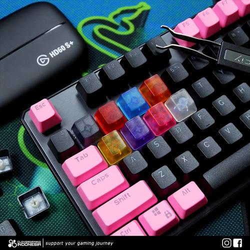 Jual Keycaps Custom CLV Transparent Transparan Bening Mechanical ...