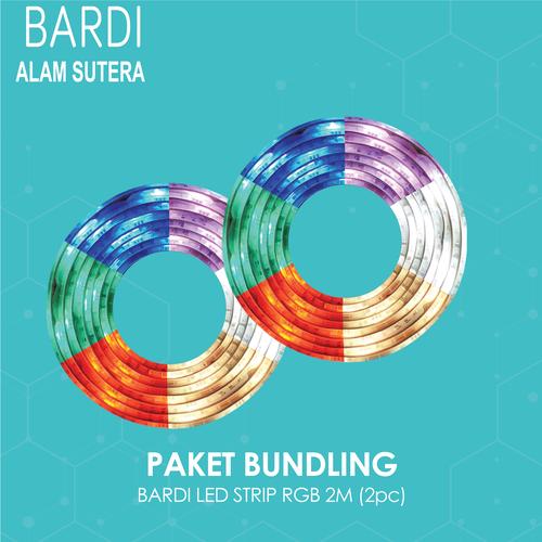 Jual Twinpack BARDI Smart Lampu LED Strip RGBWW Wifi 2m (2pc) - Kota ...