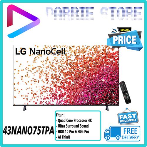 Jual LG LED 43 INCH NANO CELL SMART TV 4K 43NANO75TPA 43NANO75 43NANO ...