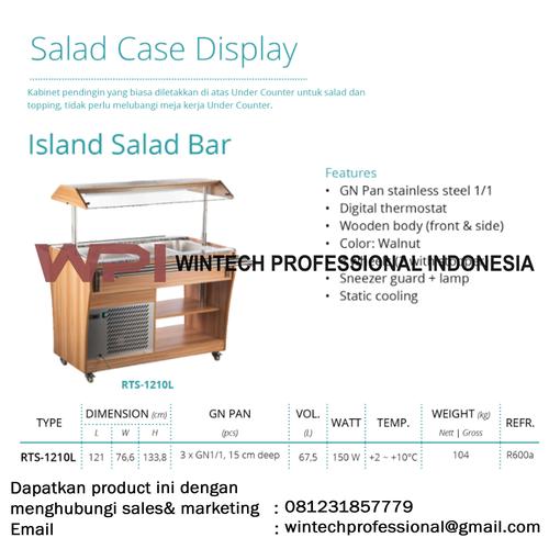 Jual GEA SALAD CASE DISPLAY / ISLAND SALAD BAR (RTS-1210L) - Jakarta Timur - wintech ...