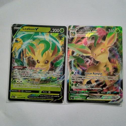 Jual Leafeon V Pokemon TCG Indonesia - Leafeon Vmax - Kota Banjar ...