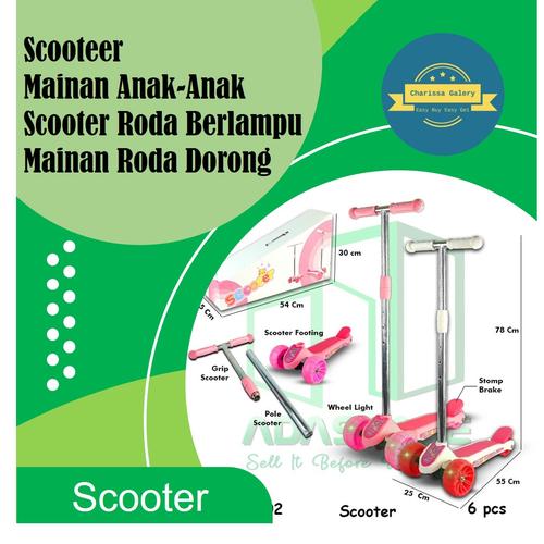 Jual Mainan Scooter Skuter Otoped Otopet Sekuter Scuter Skuter Scoter ...