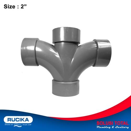 Jual DOUBLE TY D 2 Inch Large Radius Double Tee 2" Rucika - Jakarta ...