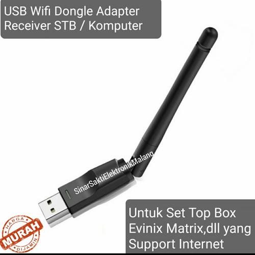 Jual USB Wifi Dongle Adapter Receiver STB Untuk Set Top Box Evinix ...