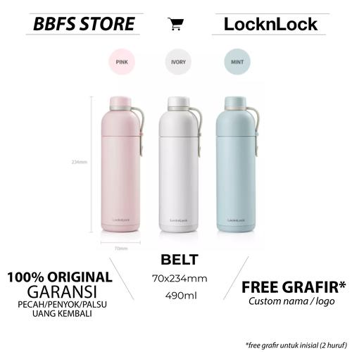 Jual lock n lock belt tumbler termos panas dingin 490 ml LHC4267 pastel ...