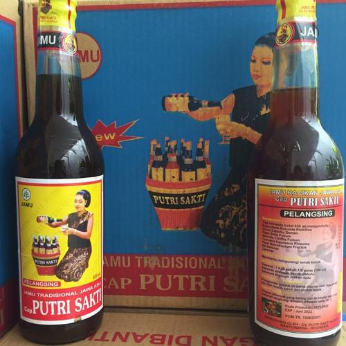 Jual PELANGSING Jamu Tradisional Jawa Asli cap Putri Sakti - Kota ...