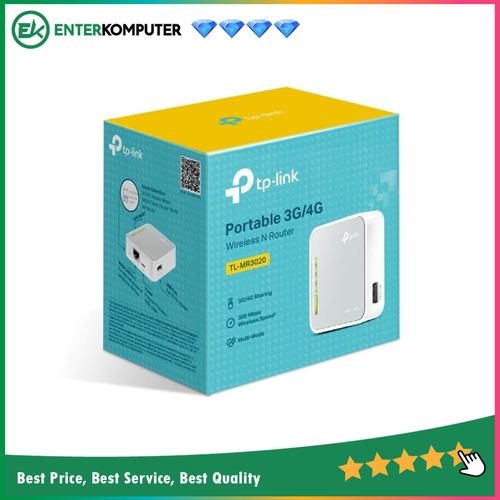 Jual TP - Link 3G/4G Wireless N Router - TL-MR3020 (USB Port For GSM ...