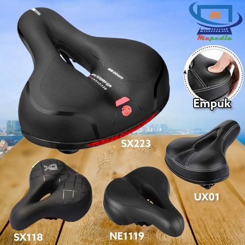 Jual Jok Sadel per sepeda MTB Lebar Tebal Empuk Besar - Model UX01 ...