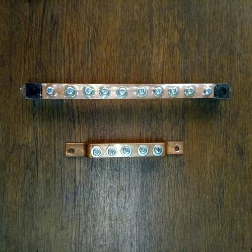 Jual Klem nol arde set / terminal nol arde set / busbar panel grounding ...