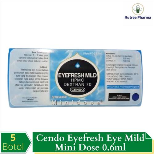 Jual Cendo Eyefresh Eye Mild Mini Dose 0.6ml Obat Tetes Mata Iritasi ...