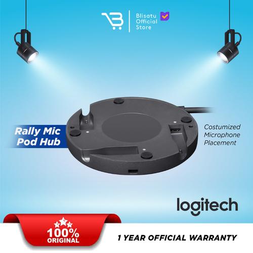 Promo Logitech Rally Mic Pod Hub Cicil 0% 3x - Jakarta Pusat - Blisatu ...