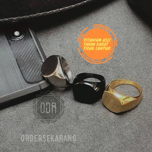 Promo CINCIN TITANIUM ASLI OVAL CUSTOM GRAFIR LASER PRIA COWOK ORIGINAL ...