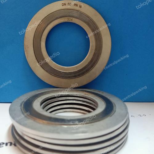 Jual spiral wound gasket DN 50 PN 16 ss 304 - Jakarta Barat ...