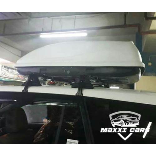 Jual Paket Cross Bar Jepit Body Platinum + Roof Box Toyota RAIZE MC ...