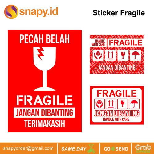 Jual STIKER FRAGILE - MOTIF 1, 4X4.5CM - Jakarta Selatan - snapy ...
