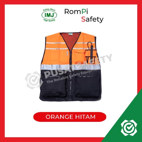 Jual Rompi Safety / Rompi Kerja Scotlight 3M / Rompi Kombinasi - Orange ...