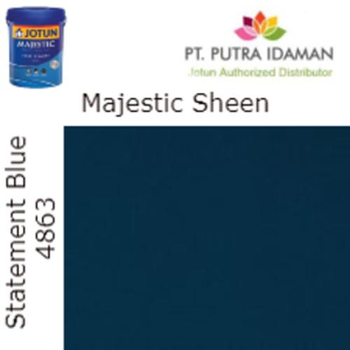 Jual Cat Tembok Jotun Majestic True Beauty Sheen 18L - Statement Blue ...