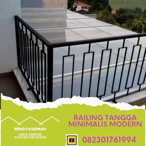 Jual railing tangga / railing balkon / railing tangga minimalis - Kab ...