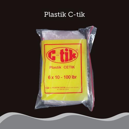 Jual Plastik Cetik (Pas-in) / Plastik Klip / Plastik Zip Lock 6x10 cm ...