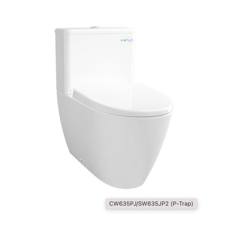 Jual CW635PJ/SW635JP2- P-TRAP W/F WHITE-TOTO COMPLETE SET PLUS TUTUP ...