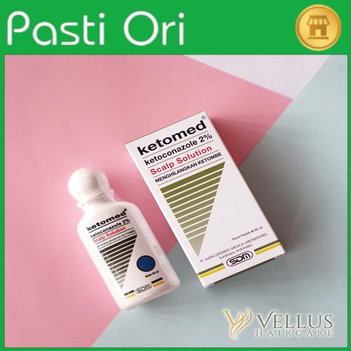 Jual Ketomed Scalp Solution Shampoo Anti DHT dan Anti Ketombe - Kota ...