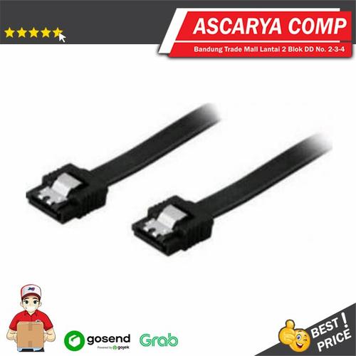 Jual Kabel data Sata 3 / Sata III 6Gb (for Kabel Hdd) Jepit ORIGINAL ...