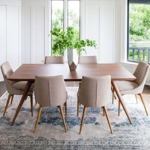 Jual Set Meja Makan Scandinavian/Meja Makan Modern Jati Minimalis - Kab ...