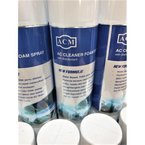 Jual ACM AC Cleaner Spray Pembersih Foam AC Mobil & Rumah Desinfektan ...