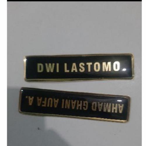 Jual NAMETAG CUSTOM NAMETAG CUSTOM NAME TAG PAPAN NAMA CUSTOM PIN NAMA ...