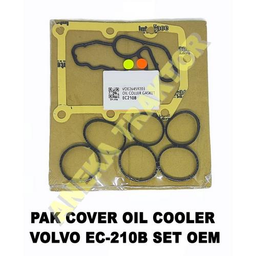 Jual GASKET PAK PACKING COVER TUTUP OIL COOLER KULER VOLVO EC210B SET ...