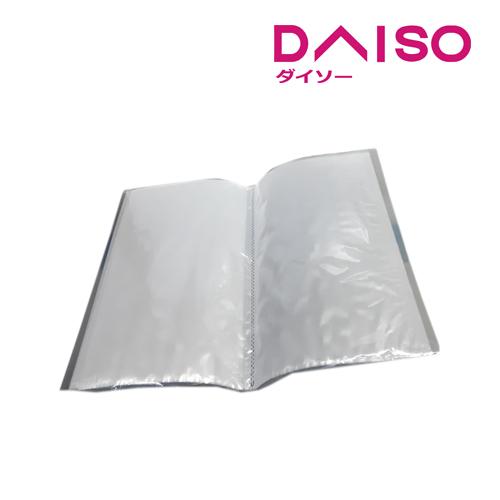 Jual Daiso Plastic Pocket Folder -A4-40 Pockets - Jakarta Utara - DAISO ...