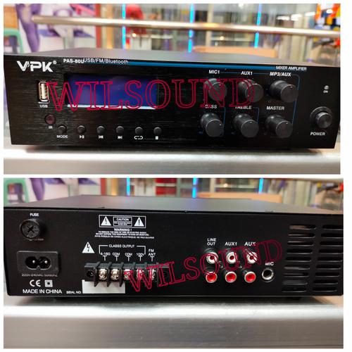 Promo AMPLIFIER VPK PAS 80U ORIGINAL - Jakarta Barat - WILSOUND | Tokopedia