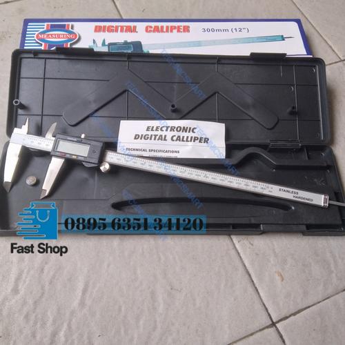 Jual Sigmat sikmat Digital Caliper 12 inch Stainlees Measuring 0 - 300 ...