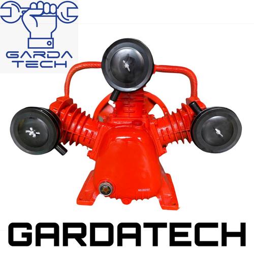 Jual Bare Compressor Kepala Kompresor Angin 2 HP (3 Piston) - Kota ...