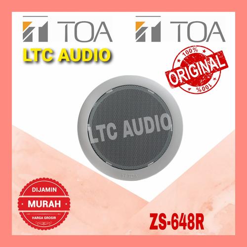 Jual SPEAKER PLAFON CEILLING TOA ZS-648R / CEILING TOA ZS 648R ...