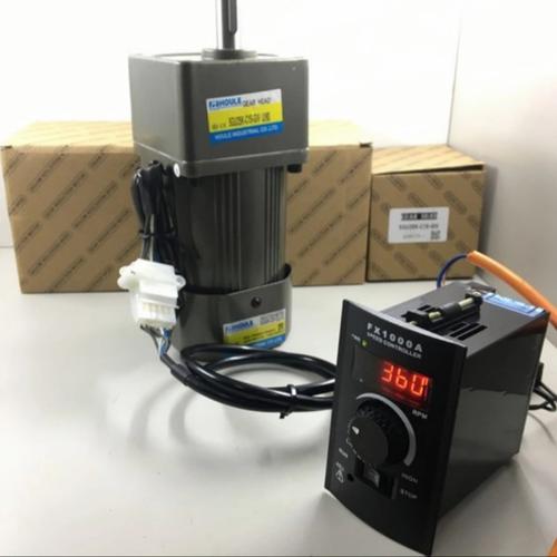 Jual Speed Control Motor Gearbox 90W 220V 1 Phase Gear Head Controller ...