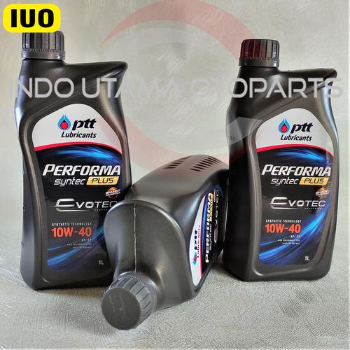 Promo Oli Bensin 10W40 PTT Lubricants Performa Synthetic Plus API SP 1L ...