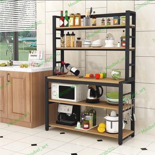 Jual rak besi industrial, rak buku besi dan kayu, rak besi dapur kichen ...