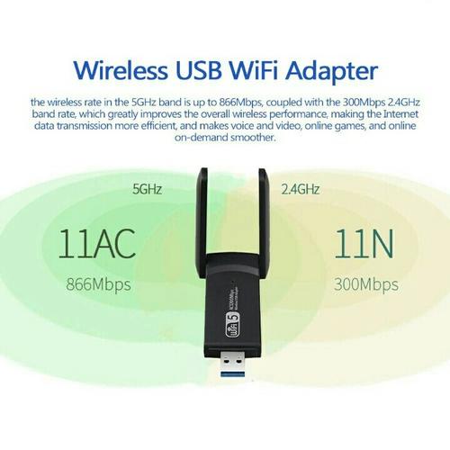Jual Realtek RTL8812BU WiFi USB 3.0 1200mbps Dual Band 5GHz/2.4GHz ...
