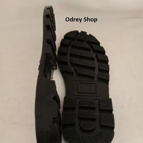 Jual kekinian Odrey Sol Potong Sepatu Radial karet hitam All Size 38 ...